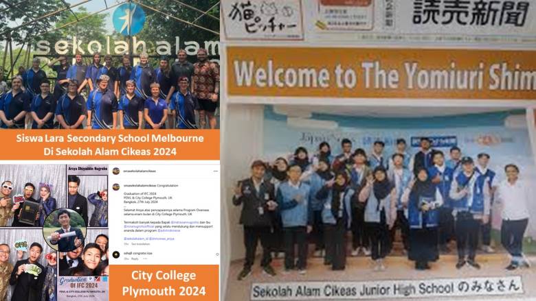 YTPRayeh.com - Sekolah Alam Cikeas Perluas Jaringan Internasional